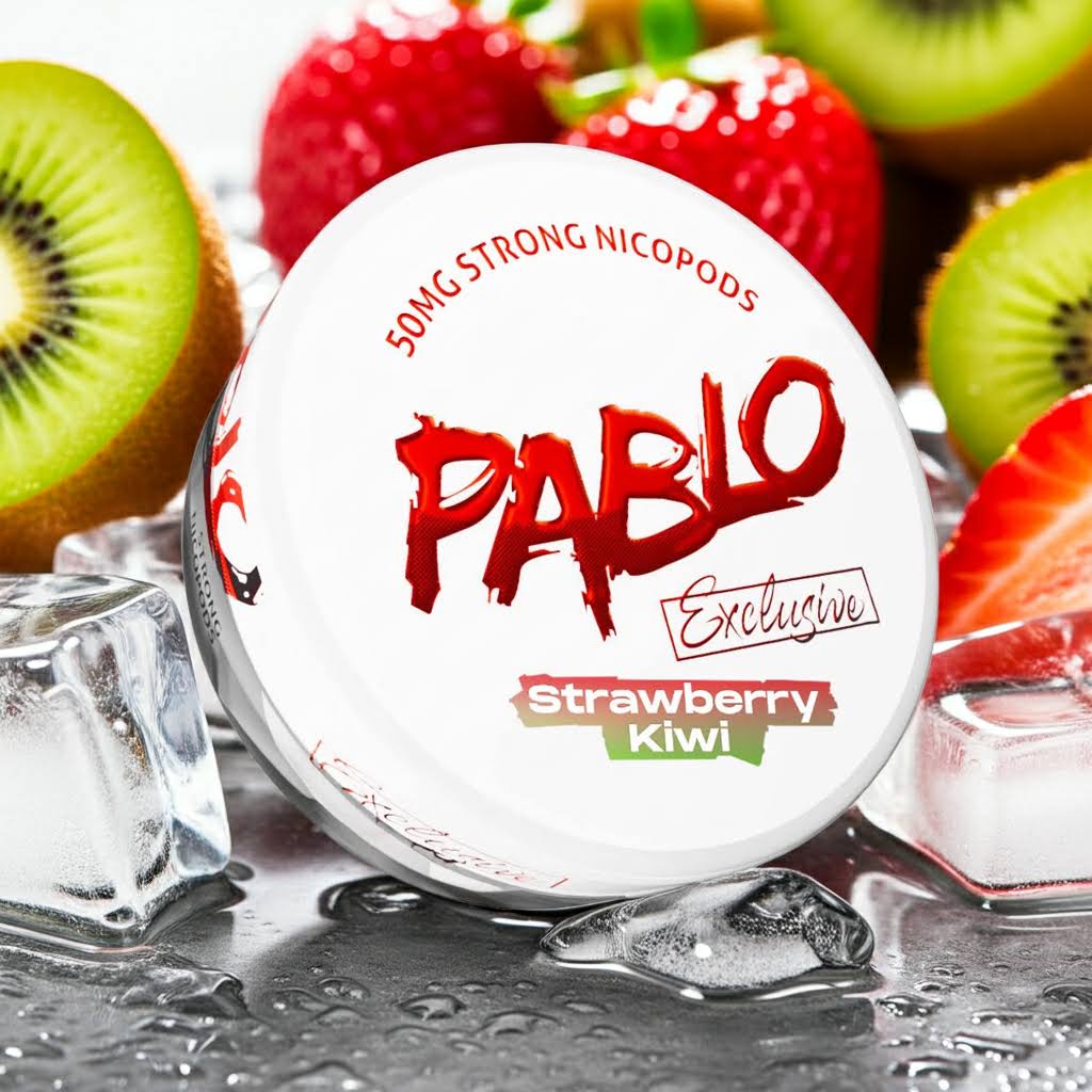 PABLO EXCLUSIVE STRAWBERRY KIWI: Intensiver Fruchtgenuss